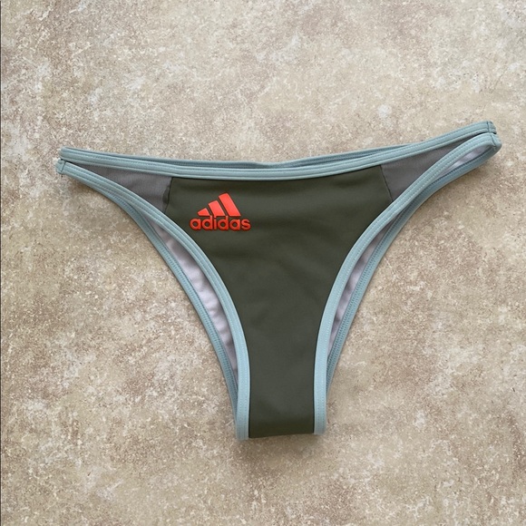 adidas | Swim | Adidas Olive Green Bikini Bottom | Poshmark